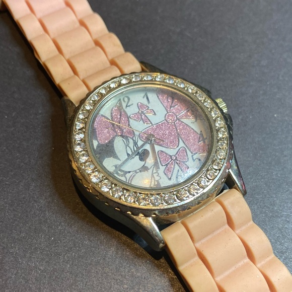 Disney | Accessories | Disney Watch With Mickey Mouse On Watch Face ...